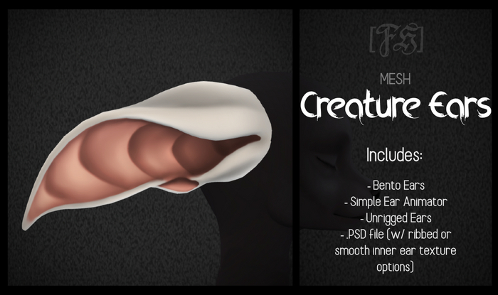 Second Life Marketplace - [FH] Creature Ears v2